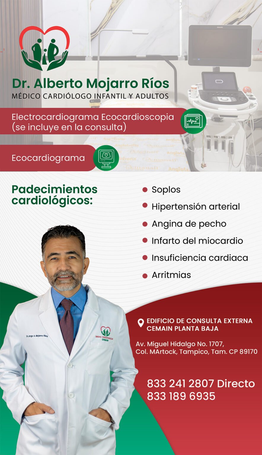 Dr. Jorge A. Mojarro Ríos – Sección Médica de Tampico